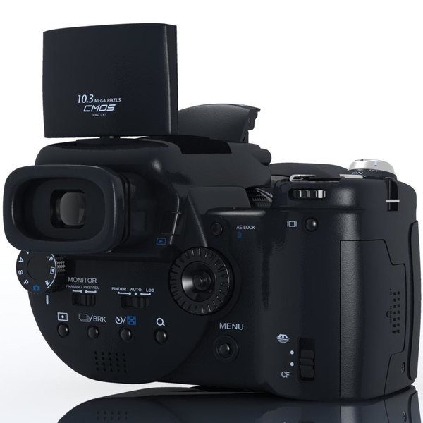 sony cybershot dsc-r1 3d model