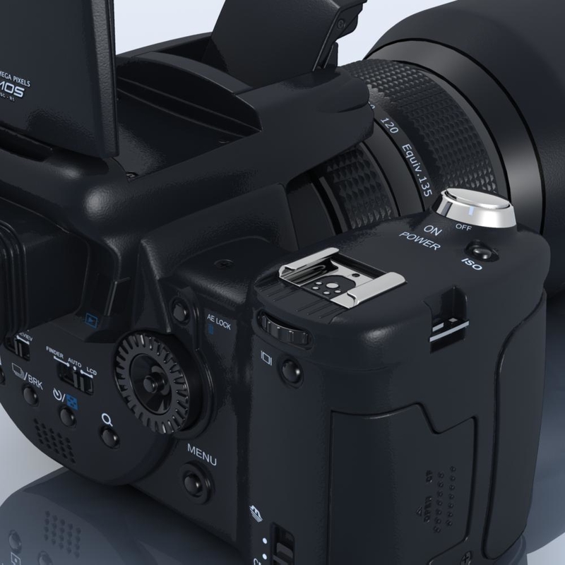 sony cybershot dsc-r1 3d model