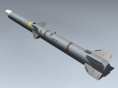 3d model aim-120c amraam