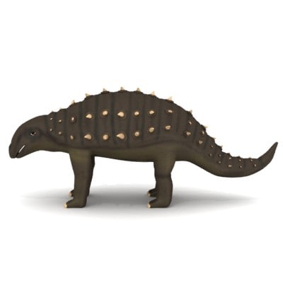 3d model dinosaur panoplosaurus