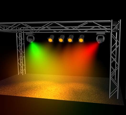 3d model traverse moving head