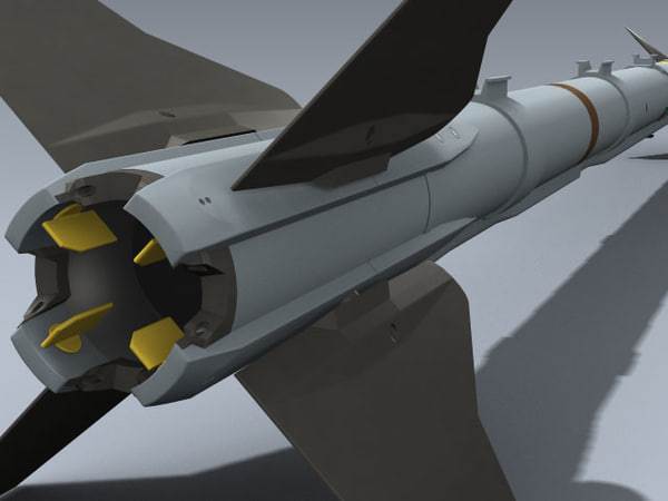aim-9x sidewinder 3d model