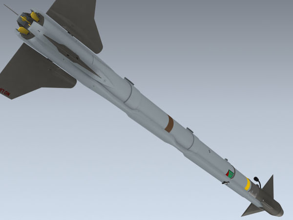 aim-9x sidewinder 3d model