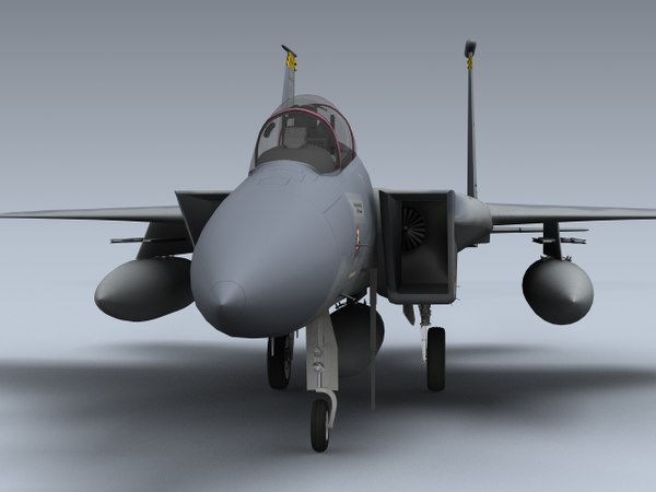 f-15c eagle 3d model