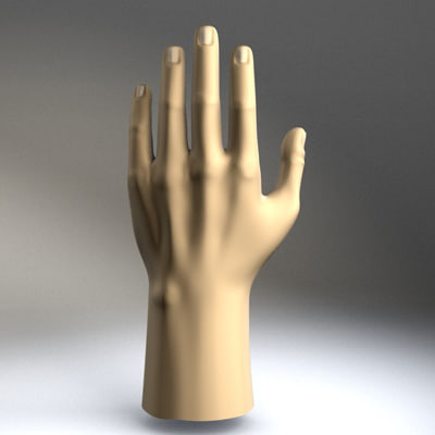 3ds max hand materials