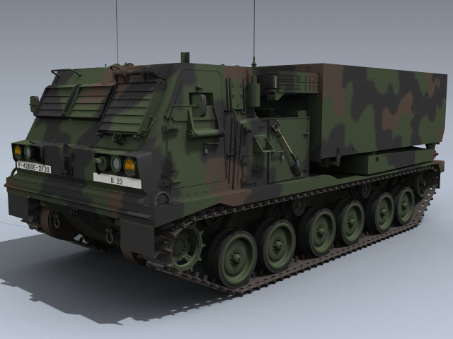 m270 mlrs nato 3d model