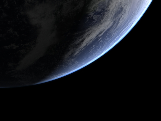 earth atmosphere 3d model