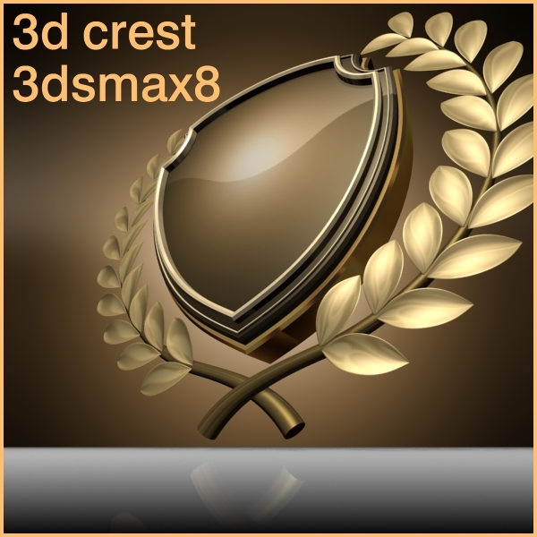 3ds max crest seal logo