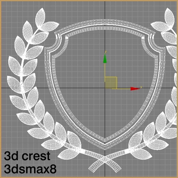 3ds max crest seal logo