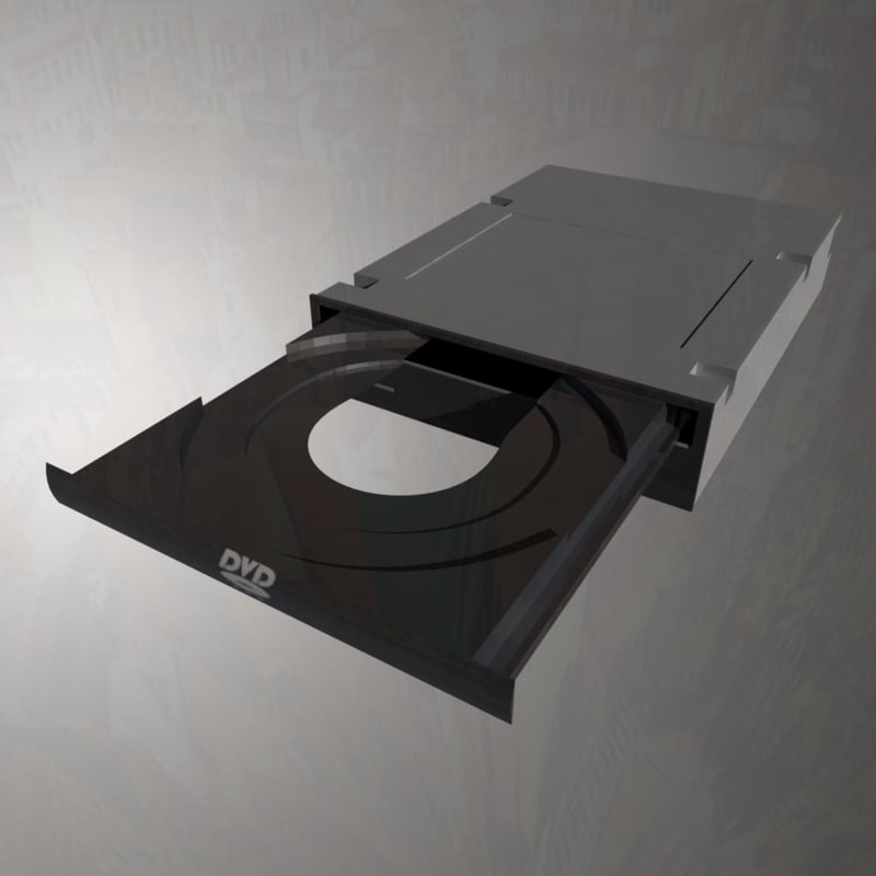 3d model cd drive