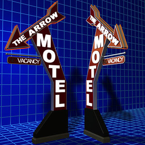 Motel Sign 3D Models for Download | TurboSquid