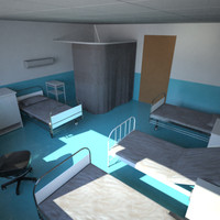 3d medical room