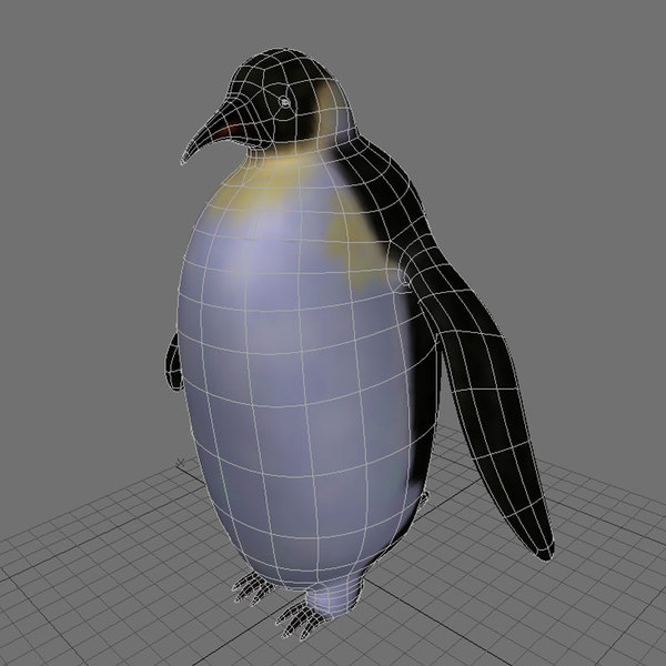 penguin 3d lwo