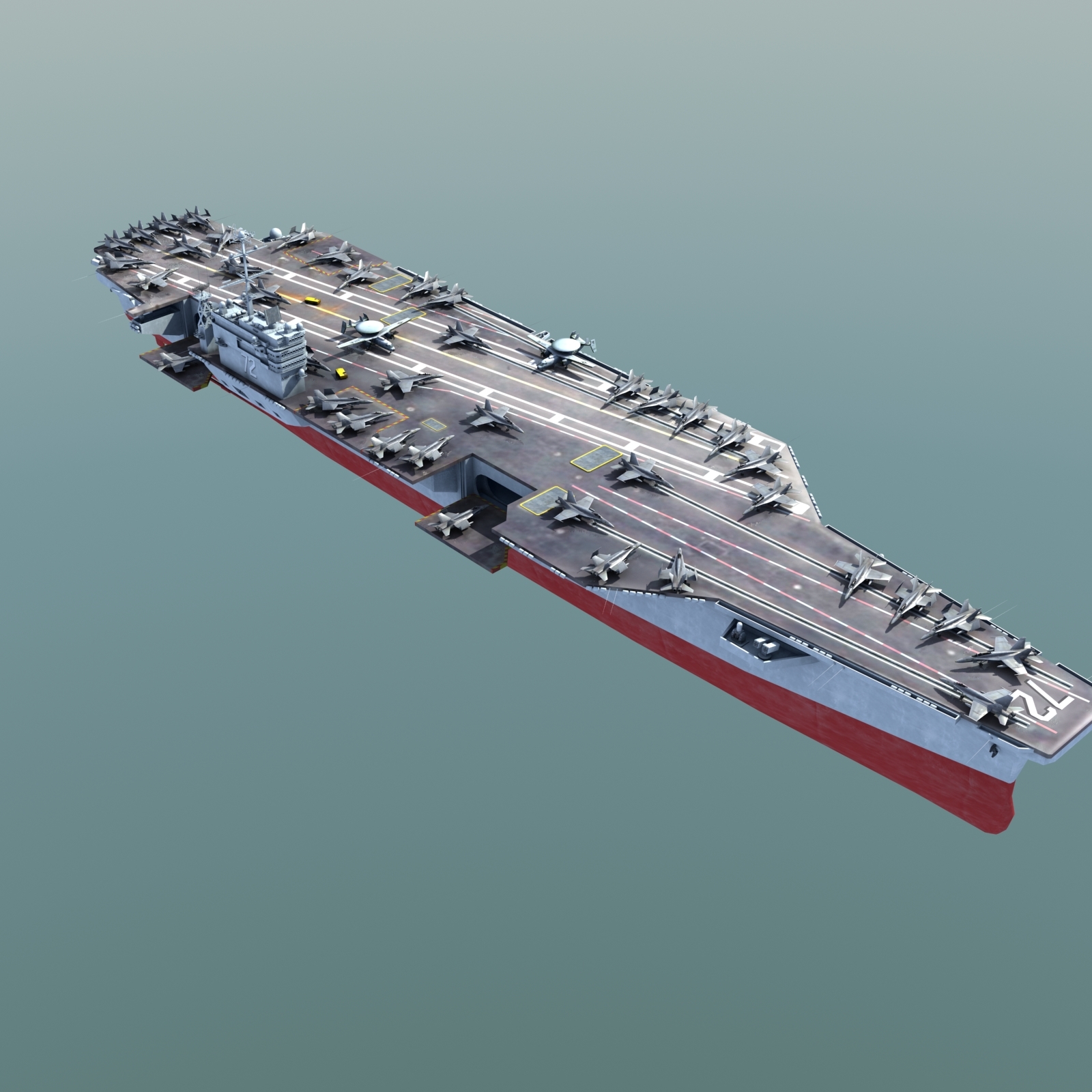 3d cvn-72 cvn 72