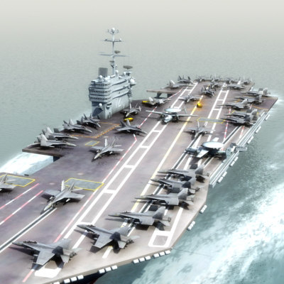 3d cvn-72 cvn 72