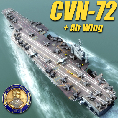 3d cvn-72 cvn 72