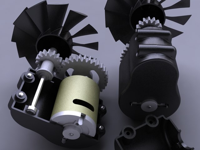 turboprop gear box assembly max