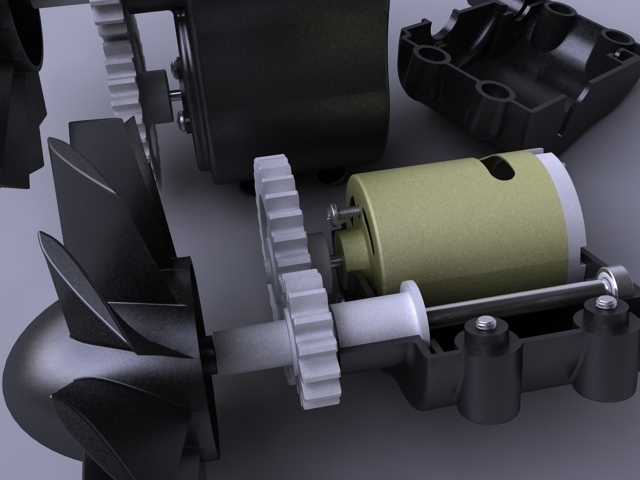 turboprop gear box assembly max