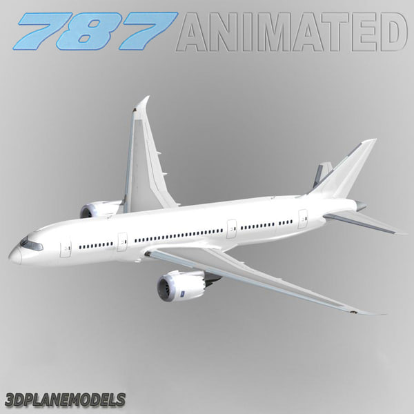 Boeing 787 3D Models for Download | TurboSquid