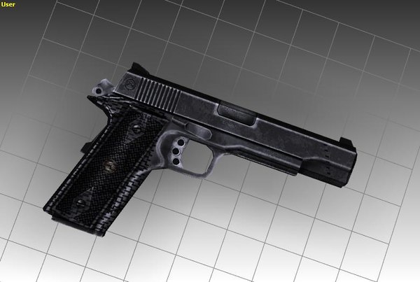 hand guns 3d model