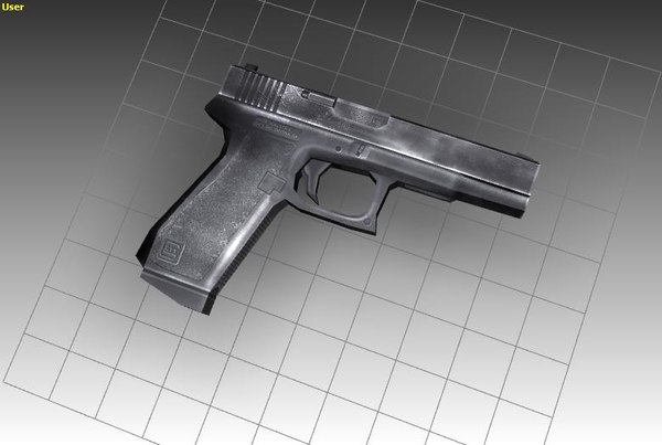 hand guns 3d model