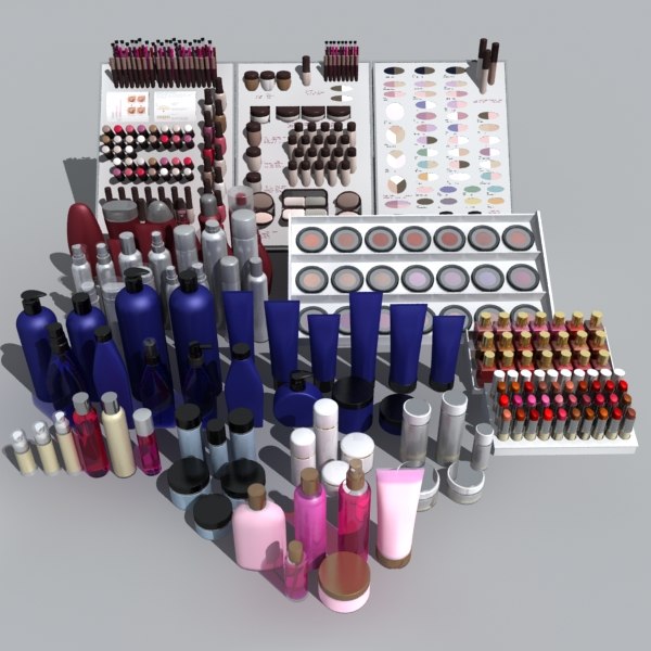 lipstick modeled 3d model