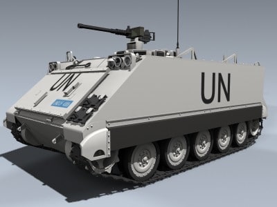 m113a1 apc 3d model