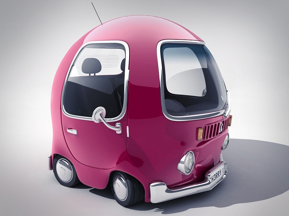 3d cherry car concept