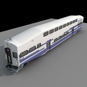 3d metrolink train