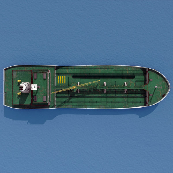 oil tanker 3d model