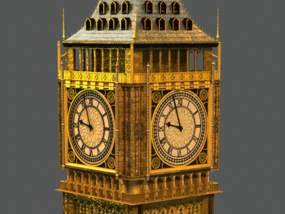 bigben big ben 3d model
