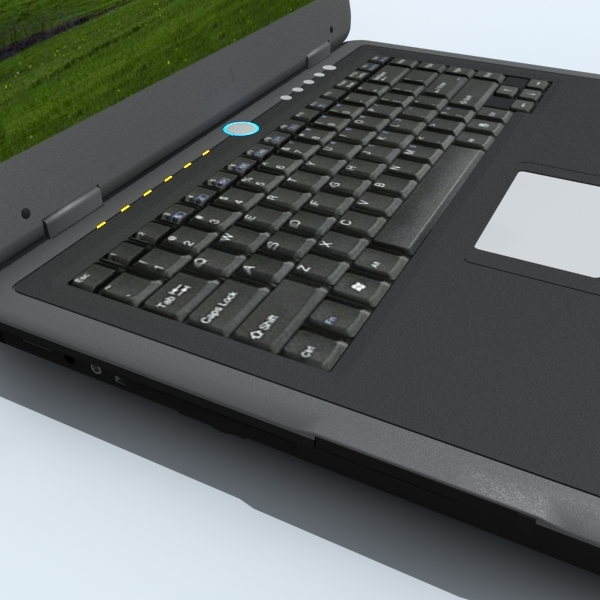laptop 3d model
