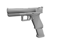 free glock 18c 3d model