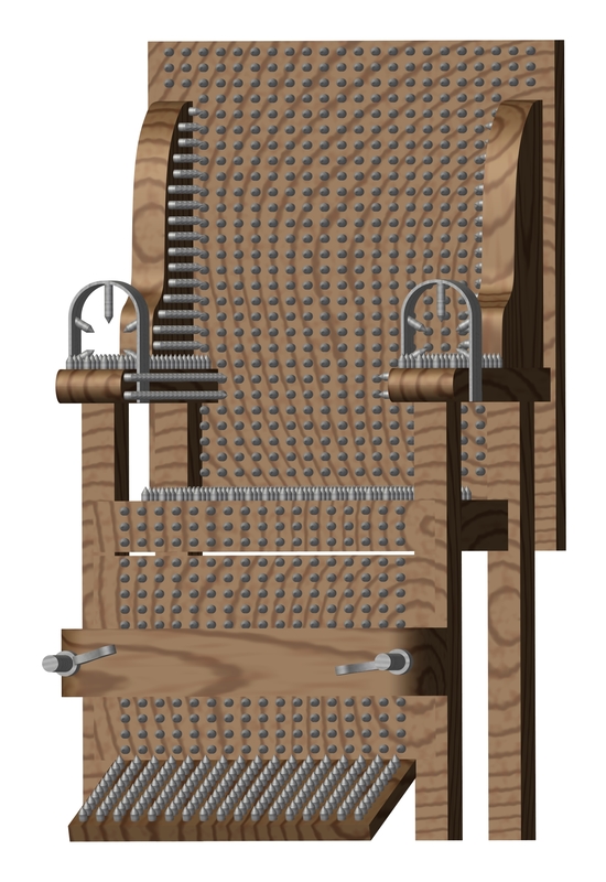 chair inquisition 3d model