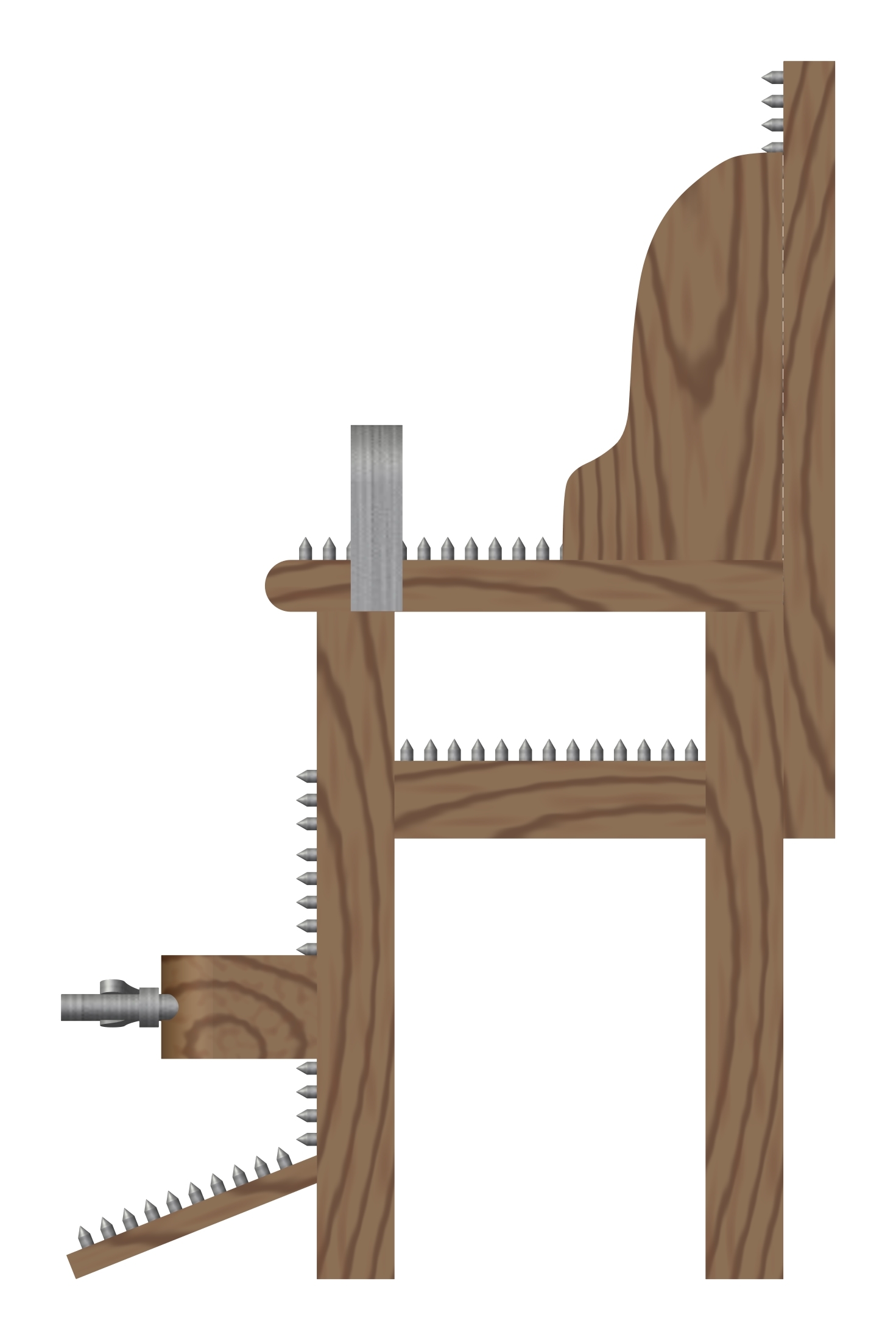 chair inquisition 3d model