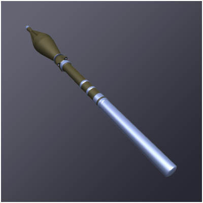 3d rpg-7 warhead model