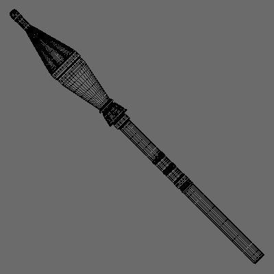 3d rpg-7 warhead model