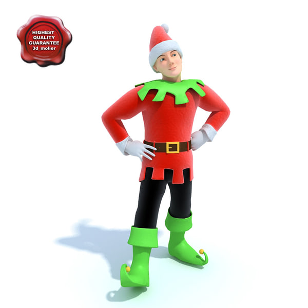 Christmas Elf 3D Models for Download | TurboSquid