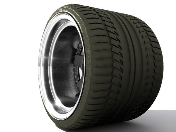 work meister s1 racing wheel 3d model