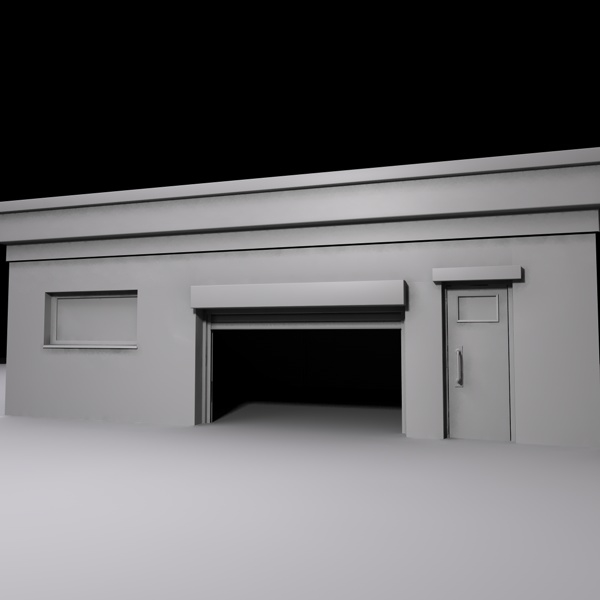 garage 3d model