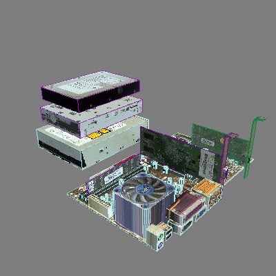 3d computer hardware pack