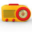 retro radio vintage iconic 3d c4d