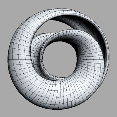 3d model mobius ring