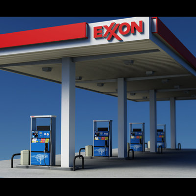 Exxon Mobil 3D Models for Download | TurboSquid
