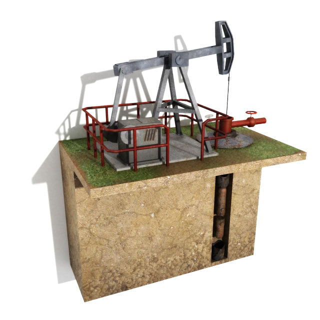 3d model oil pump