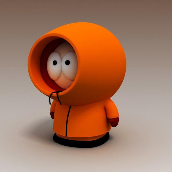 3d model south park