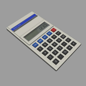 Calculator 3D Models for Download | TurboSquid
