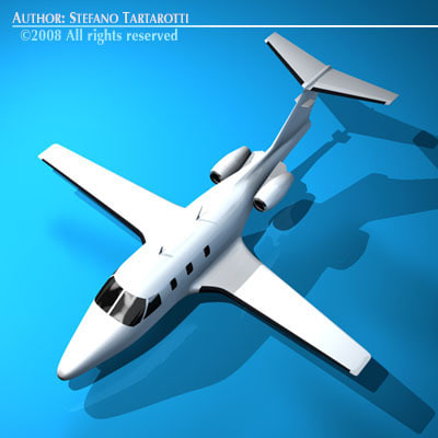 3d light jet model