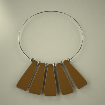 neck necklace 3d model