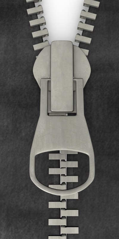 3d zipper accessories